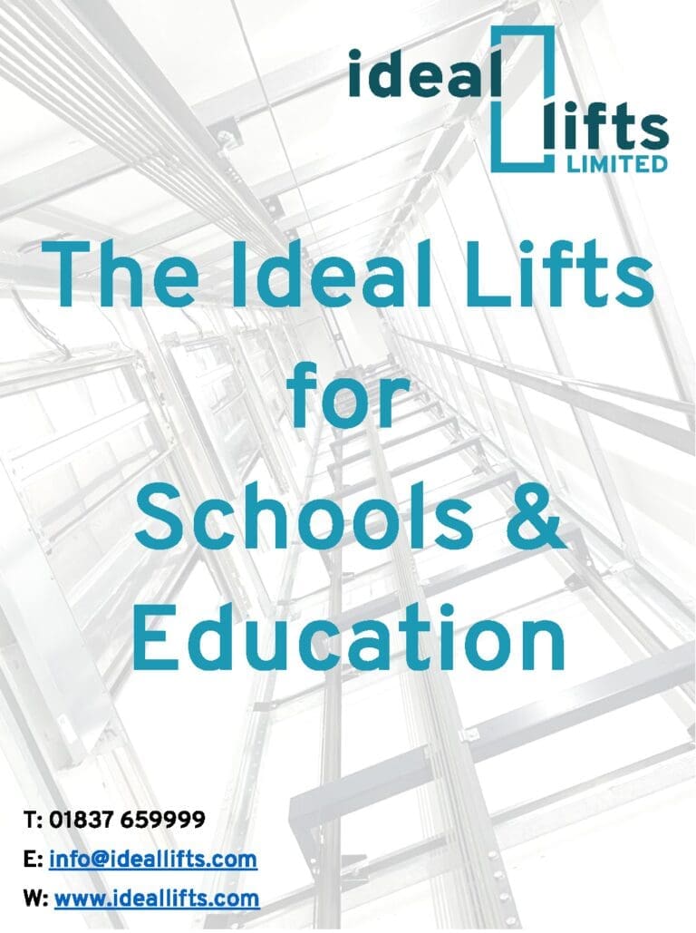 Lifts for Schools & Education - Ideal Lifts
