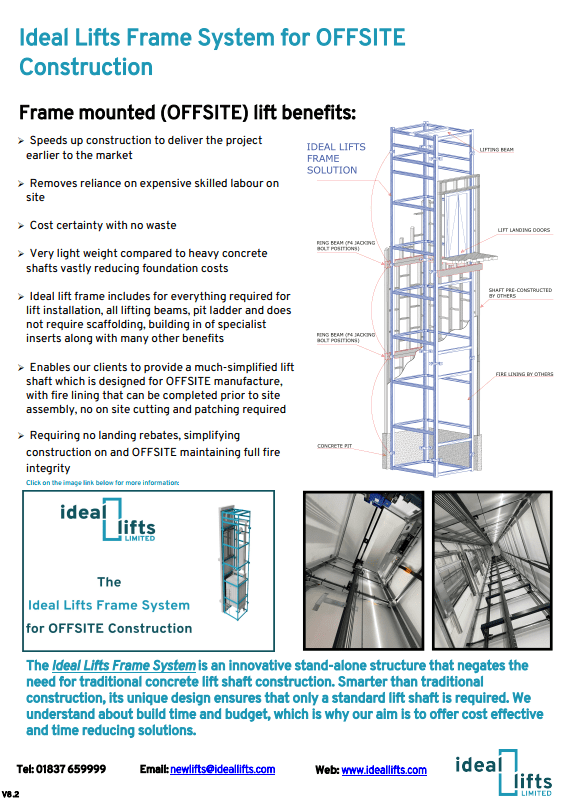 Ideal Lifts Frame System - Ideal Lifts