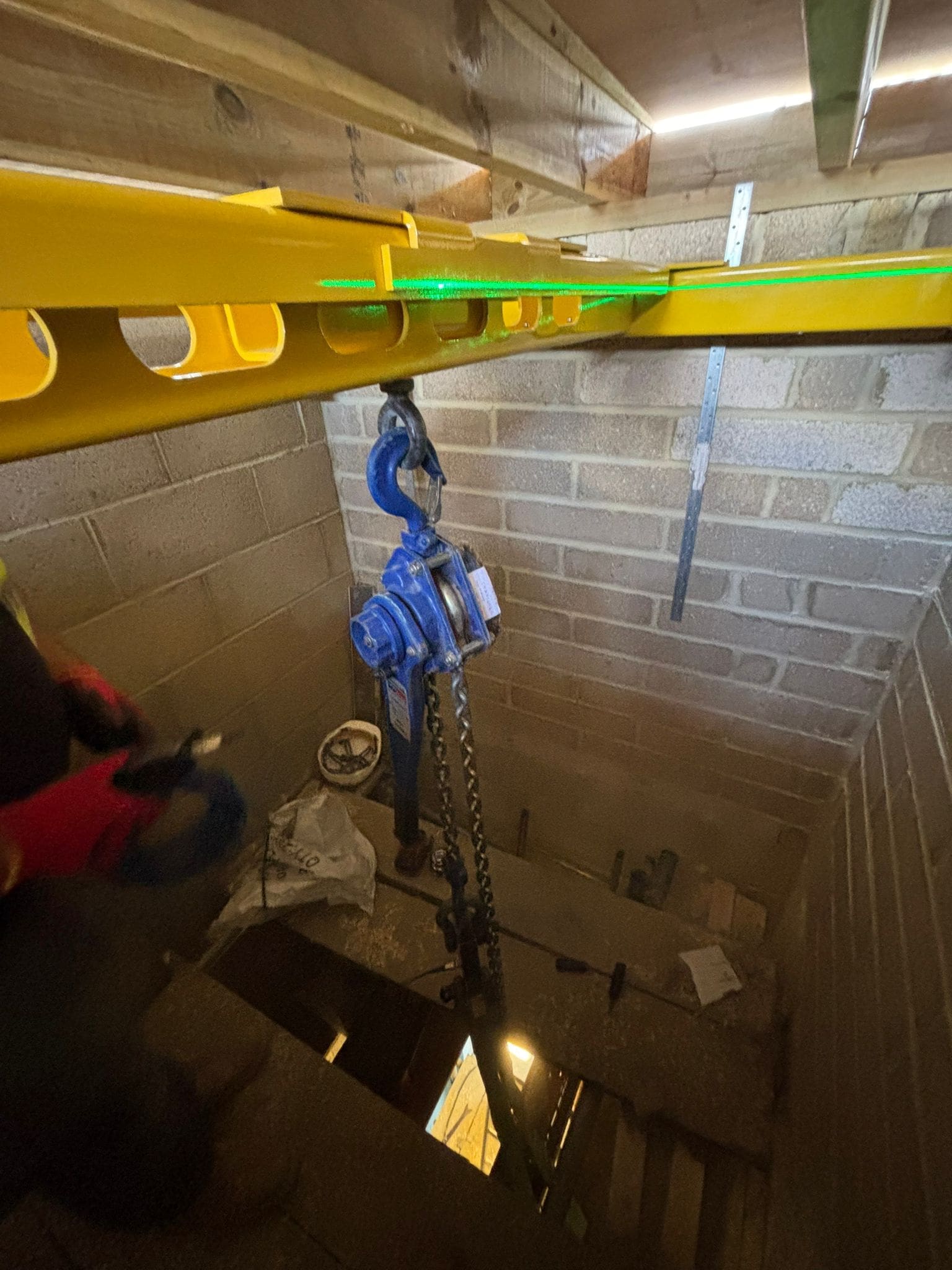 Ideal Lifting Beam Solution | Lift Shaft Lifting Beam - Ideal Lifts