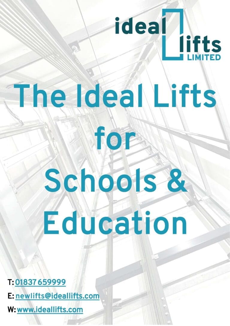 Lifts for Schools & Education | School Lifts - Ideal Lifts